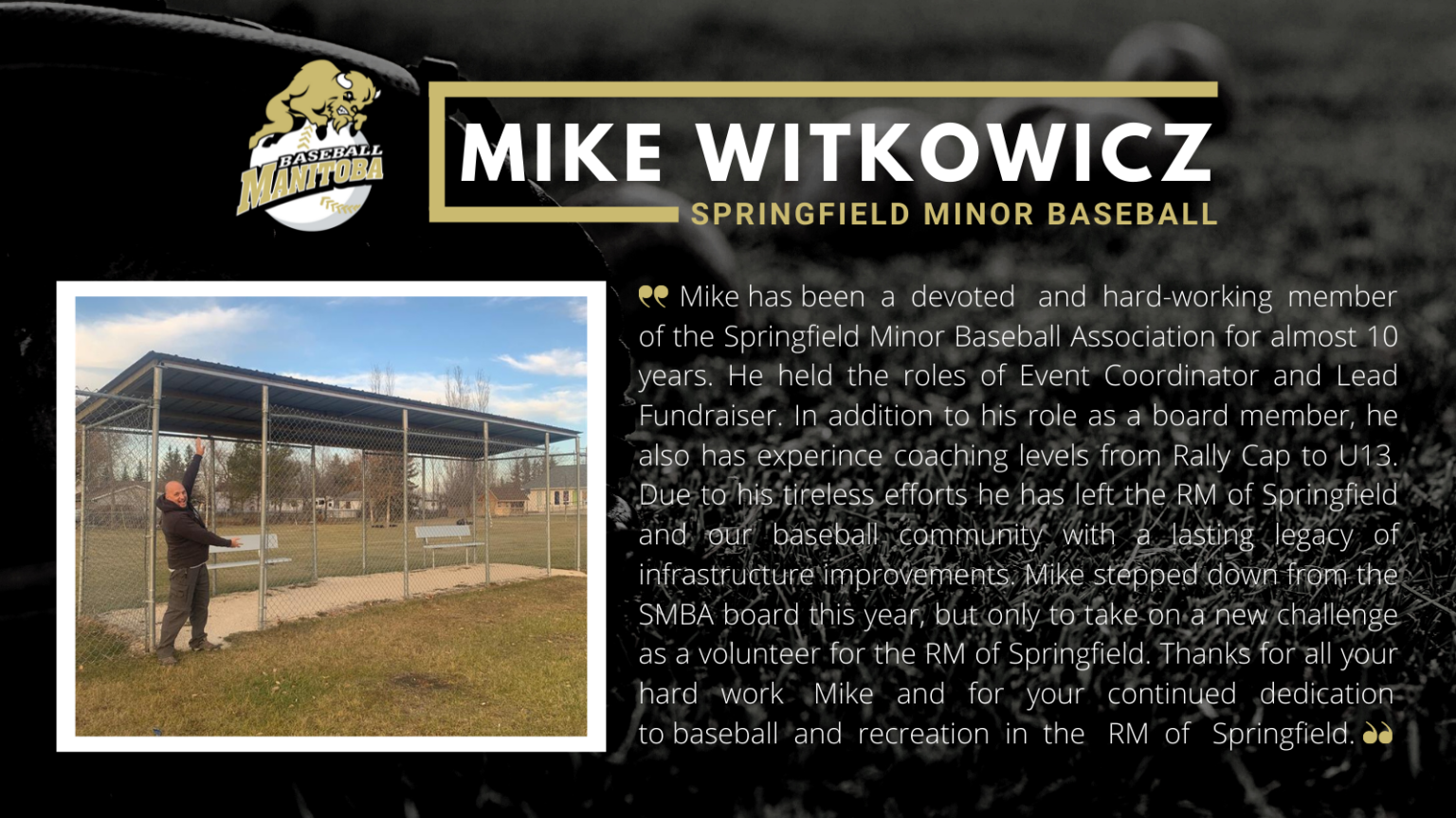 2021 Baseball Manitoba Award Winners – TheDugout.ca